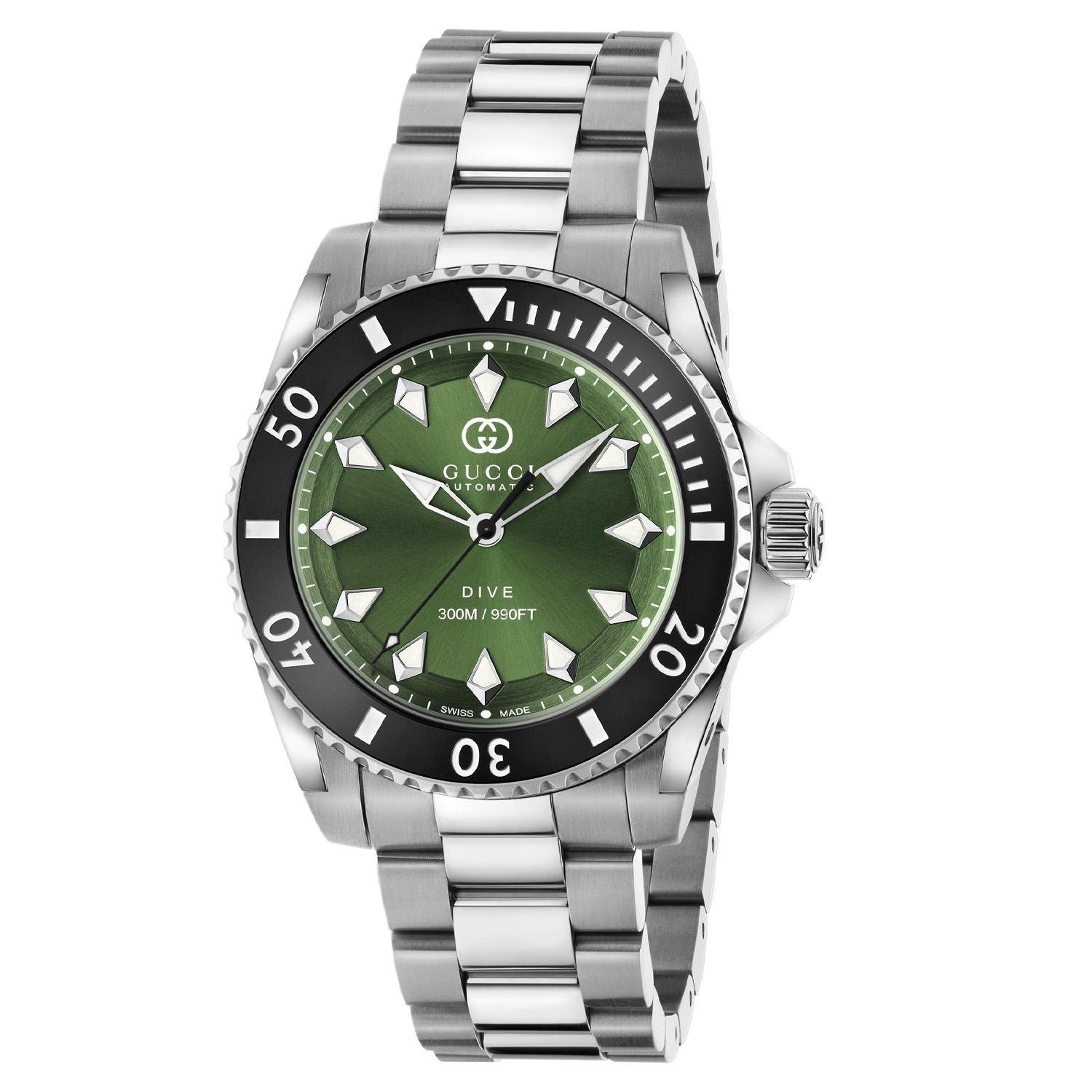 Gucci Dive Green, Men's Automatic Watch - H. L. Brown