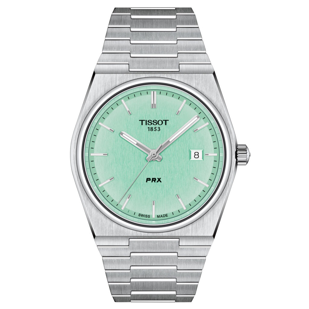 Tissot, PRX Mint Green, Quartz Men's Watch - H. L. Brown
