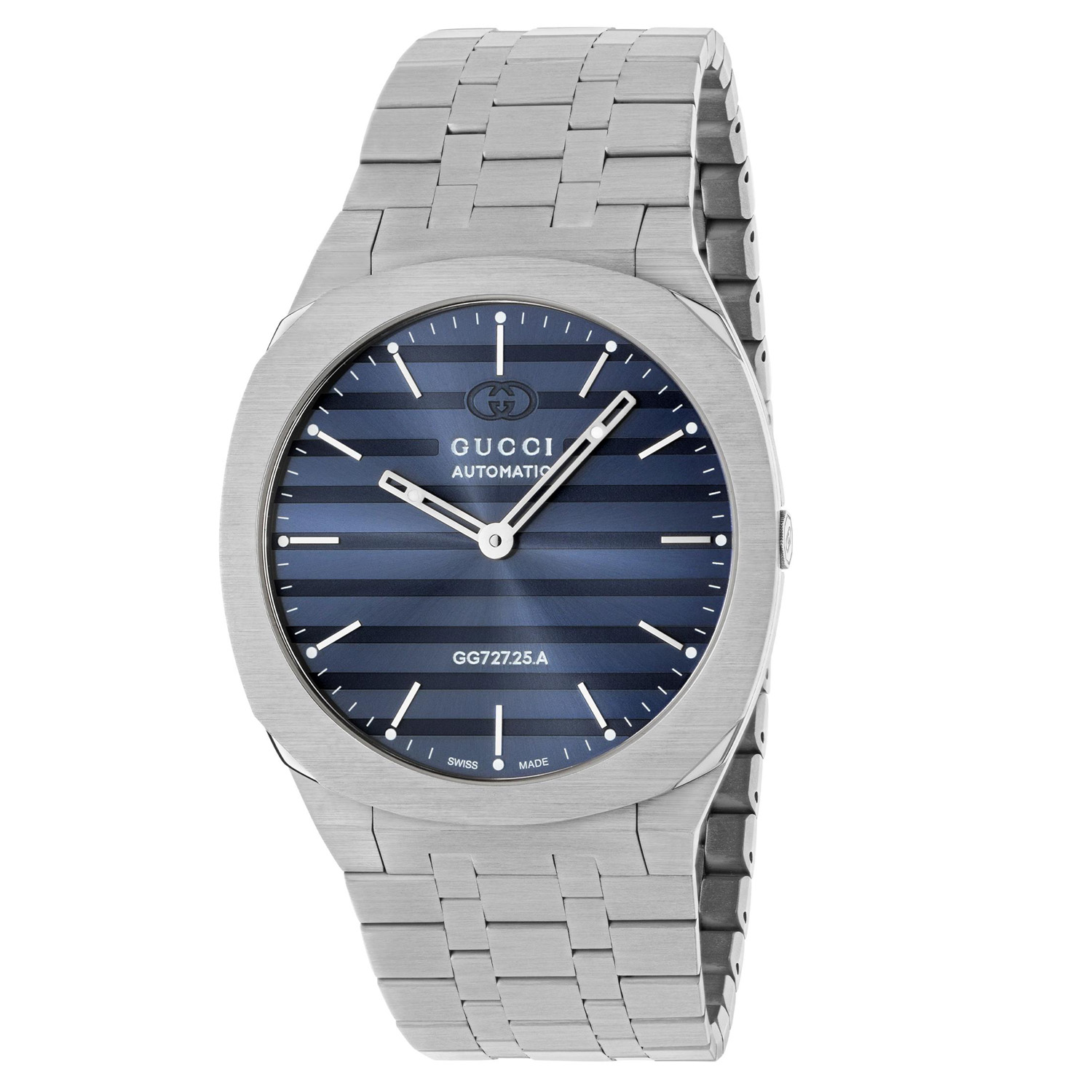 Gucci 25H Blue, Automatic Men's Watch - H. L. Brown