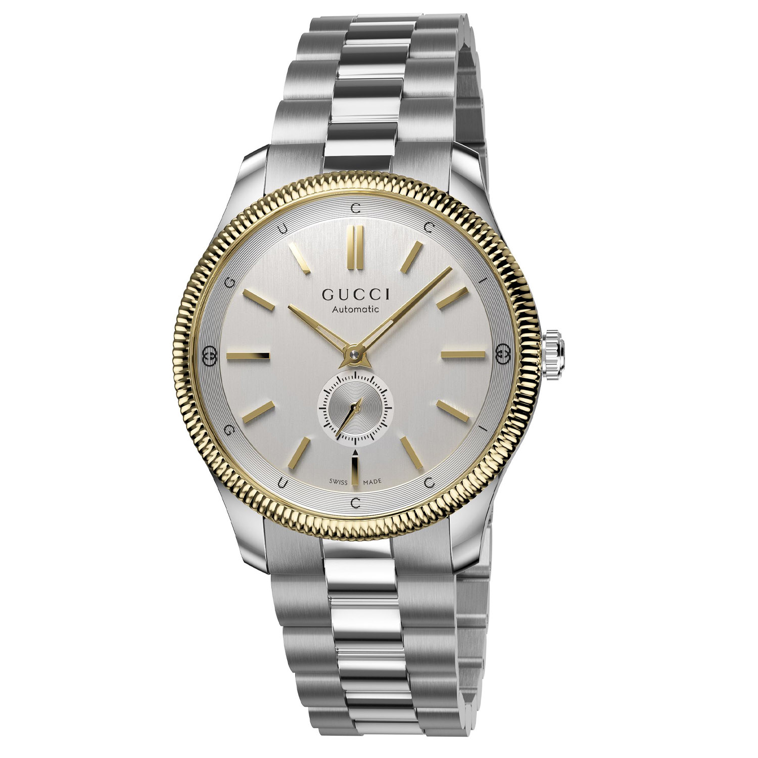 Gucci G-Timeless Silver Slim, Automatic Men's Watch - H. L. Brown