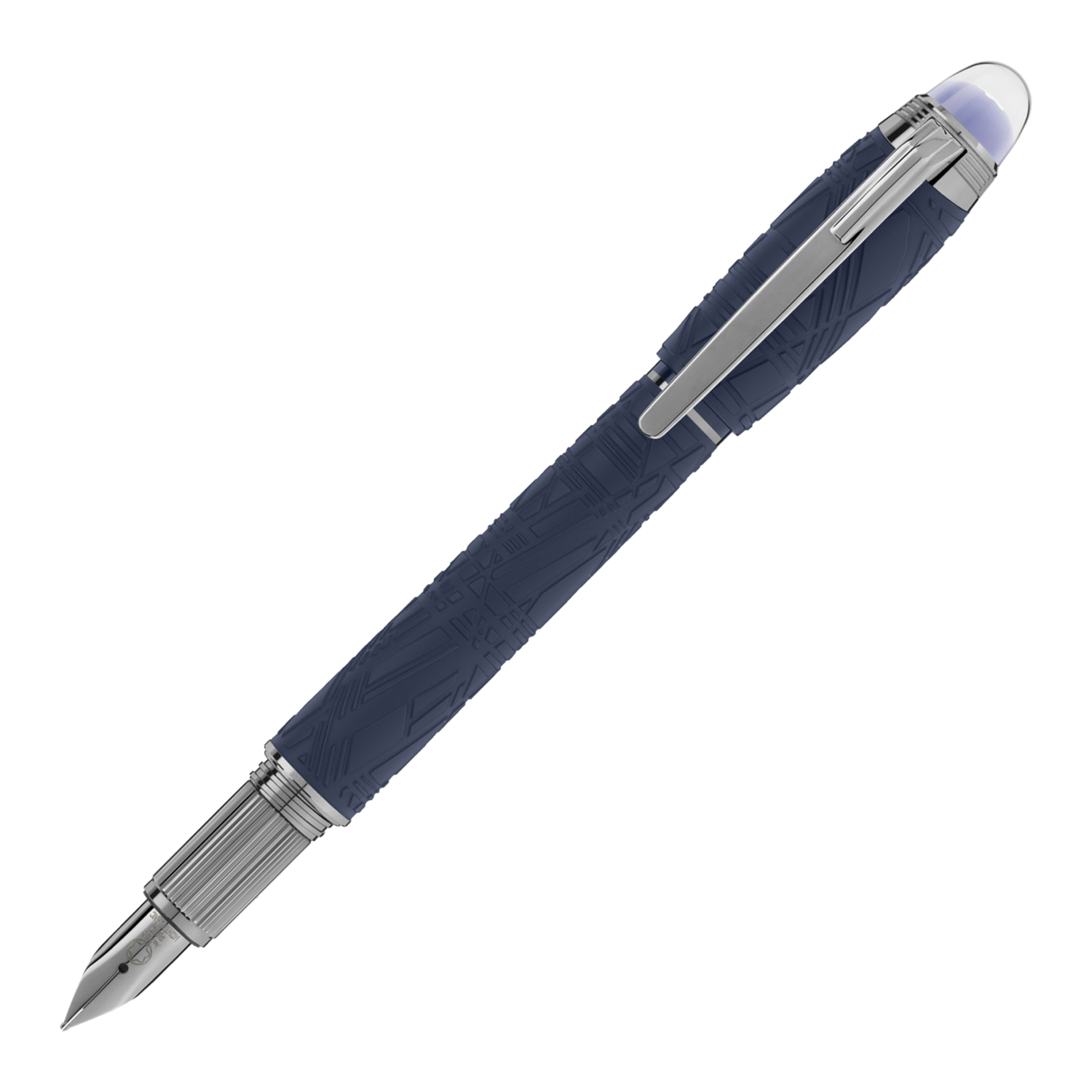 Montblanc, StarWalker Space Blue Resin Fountain Pen - H. L. Brown
