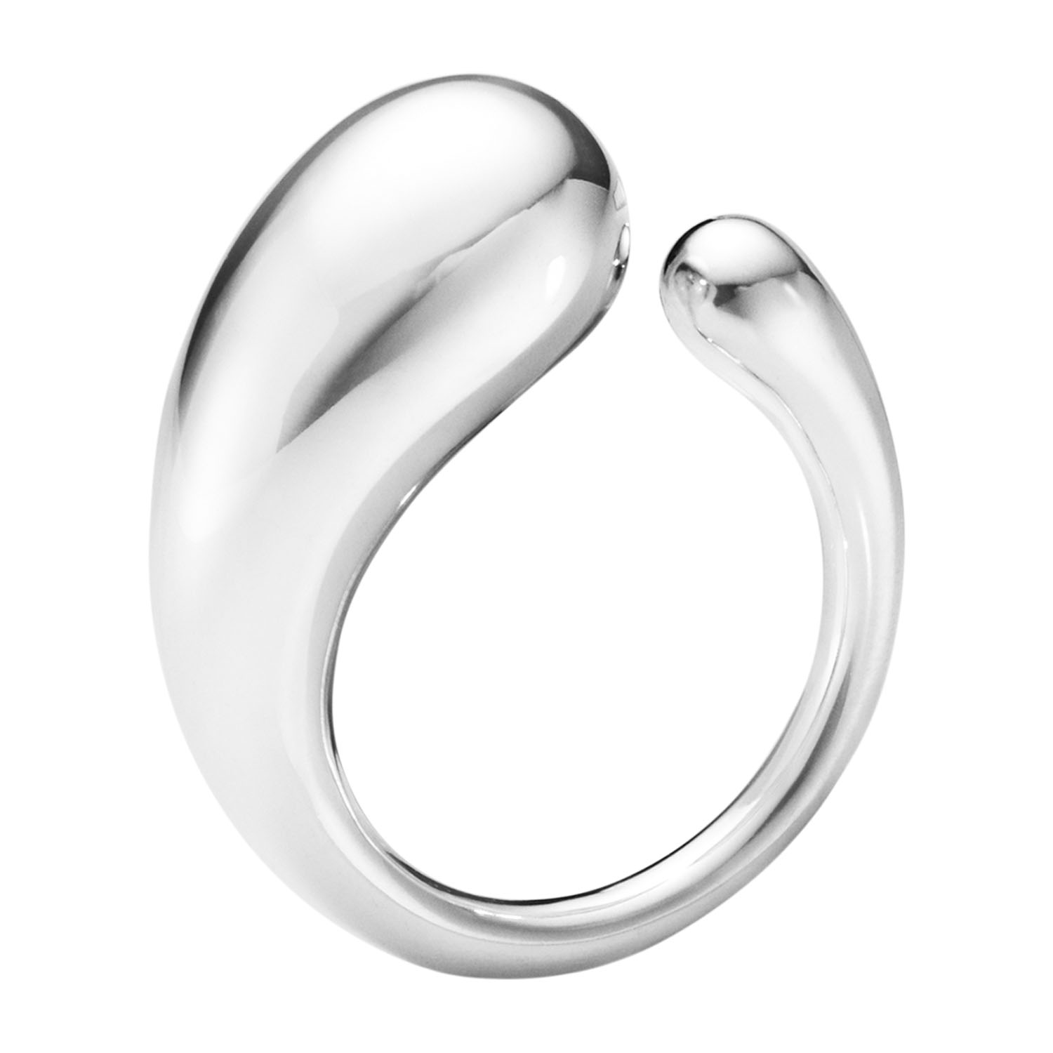 Georg Jensen, Sterling Silver Large Mercy Ring - H. L. Brown
