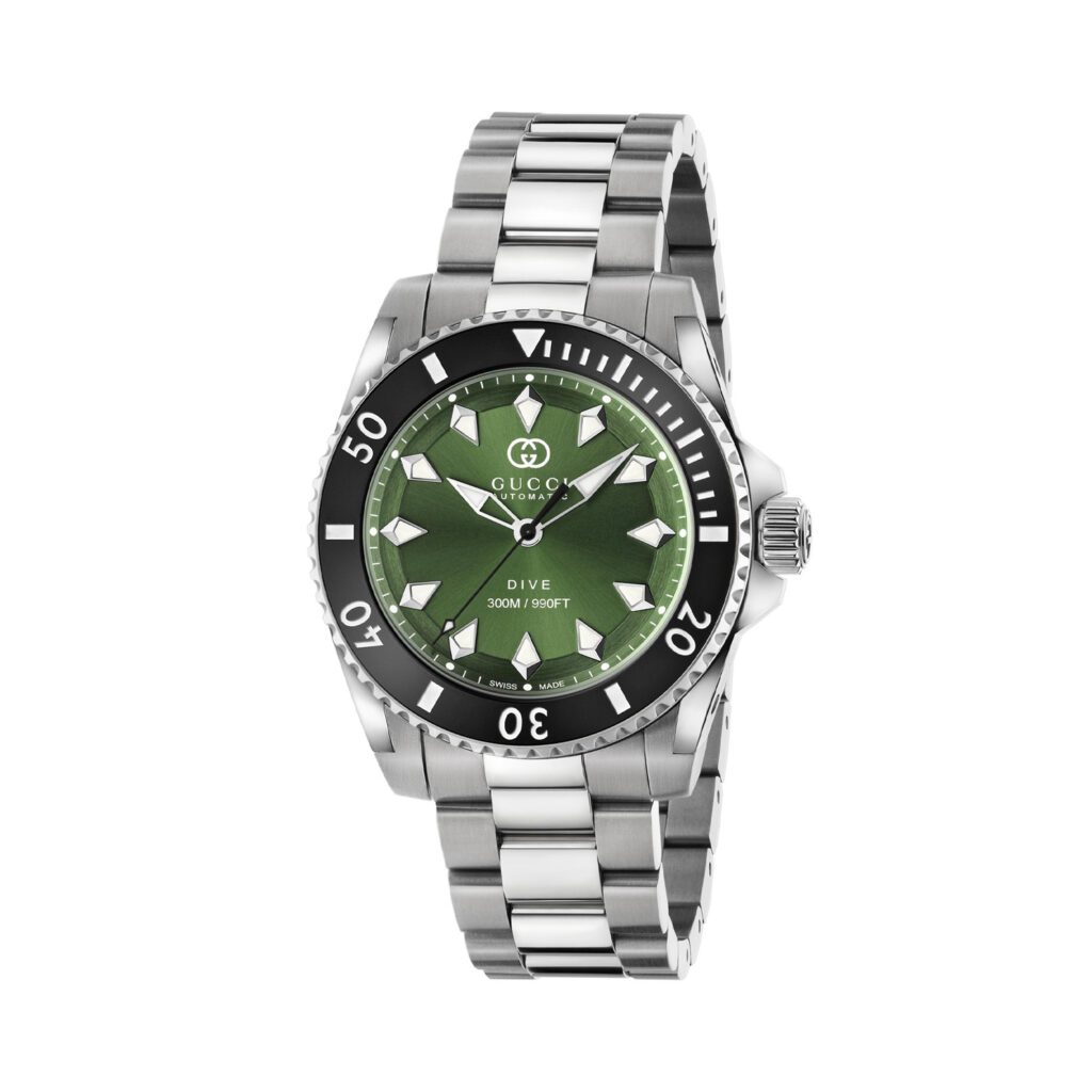 Gucci Dive Green, Men's Automatic Watch - H. L. Brown