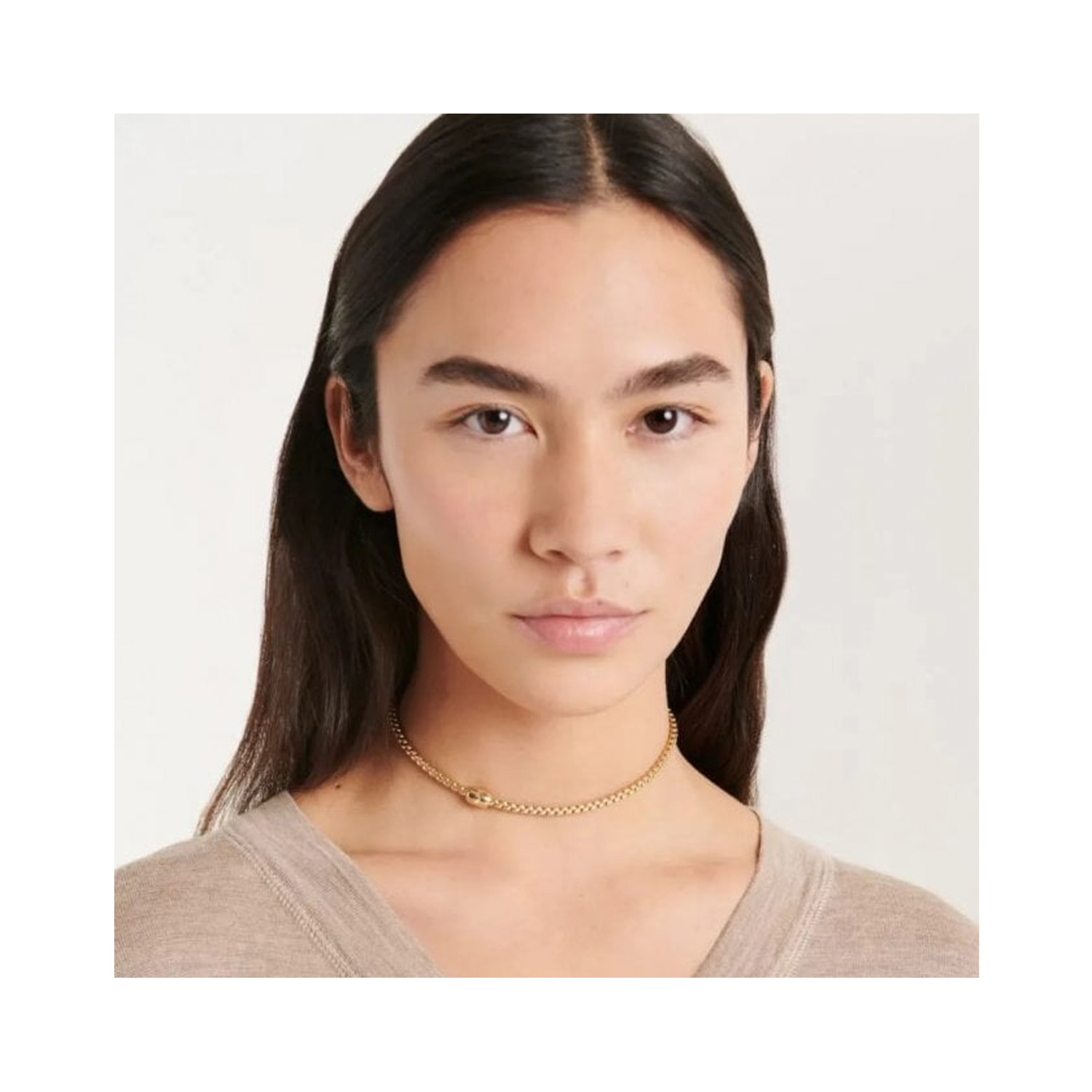 FOPE, EKA Collection 18ct Yellow Gold Diamond Flex'It Necklace: 0.01 carat - H. L. Brown