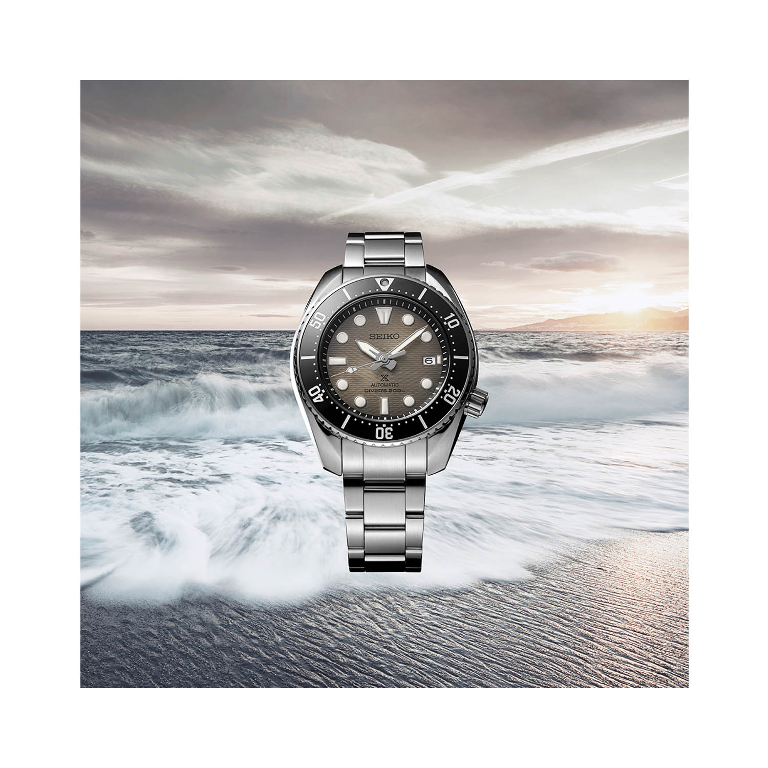 Seiko, Prospex 'King Sumo' Grey Gradation Diver, Automatic Men's Watch ...