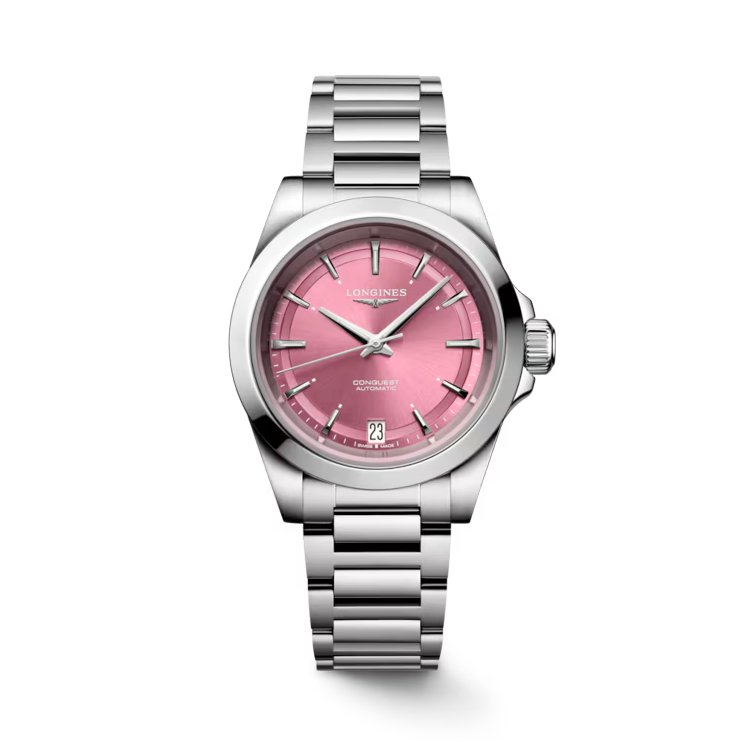 Longines, Conquest Pink, Automatic Women's Watch - H. L. Brown